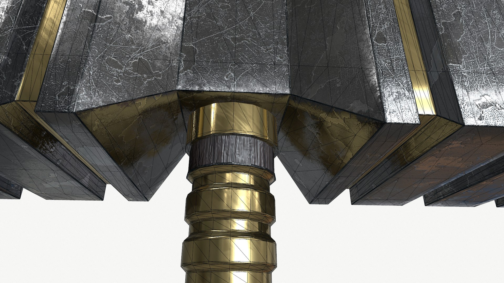 Battle hammer 3D - TurboSquid 2051718