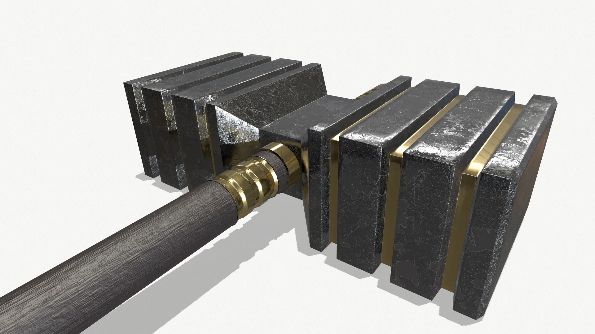 Battle hammer 3D - TurboSquid 2051718