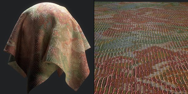 Texture fashion designer clothes