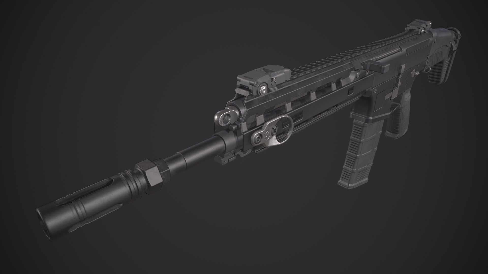 3D Howa Type 20 Rifle - TurboSquid 2053153