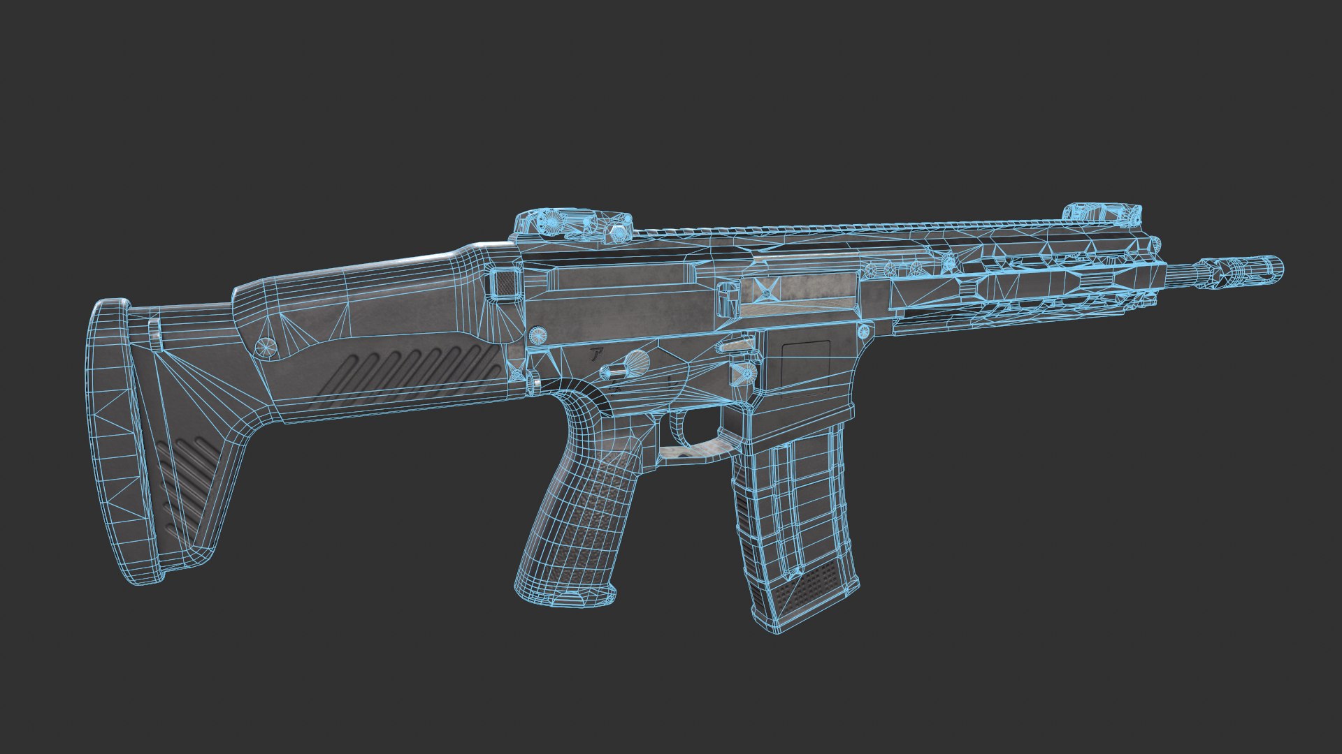 3D Howa Type 20 Rifle - TurboSquid 2053153