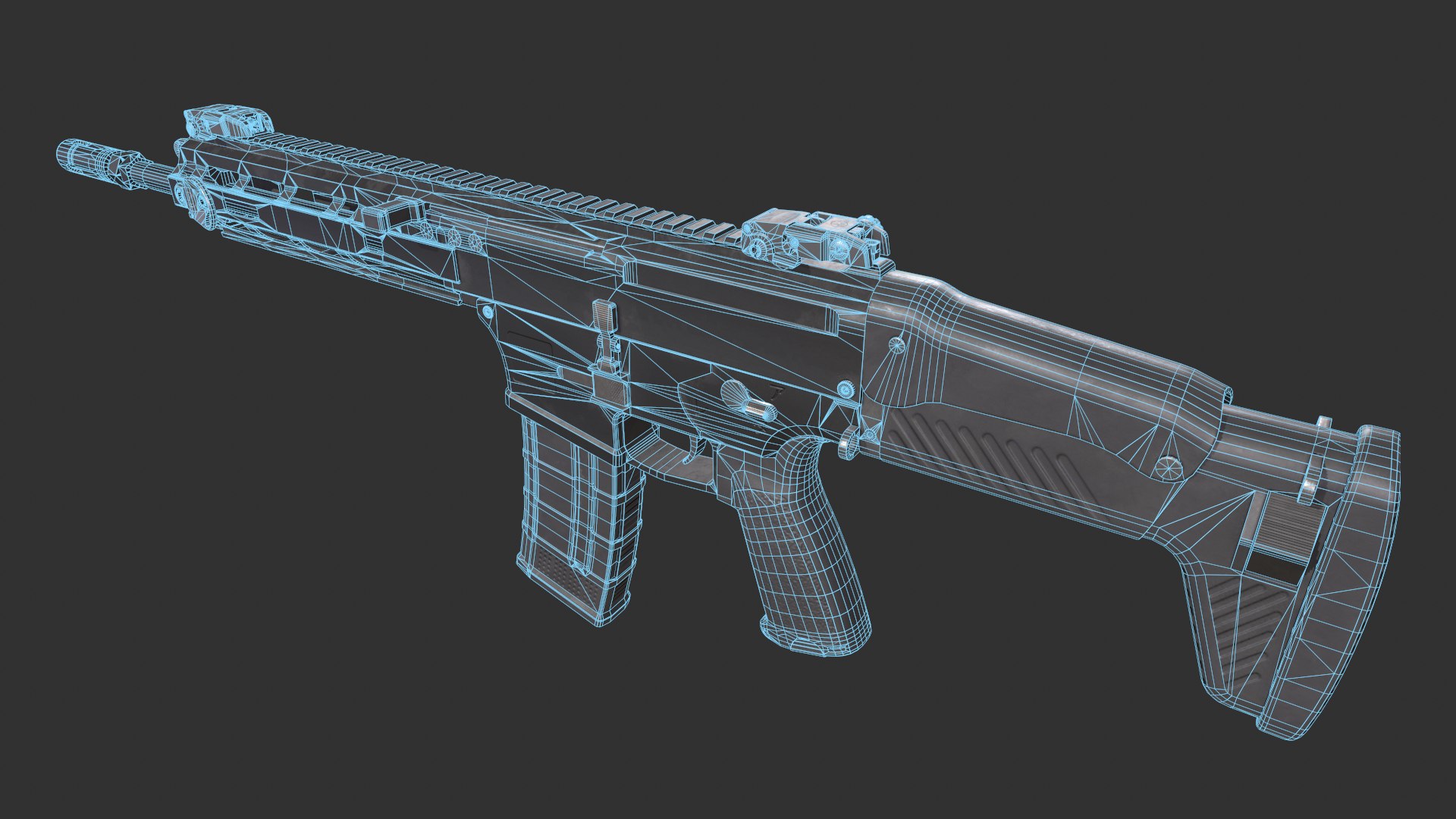 3D Howa Type 20 Rifle - TurboSquid 2053153