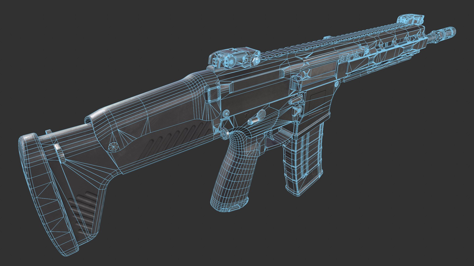 3D Howa Type 20 Rifle - TurboSquid 2053153