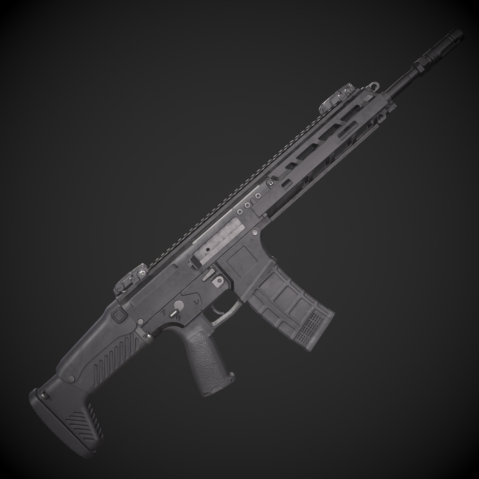 modelo 3d Howa Type 20 Rifle - TurboSquid 2053153