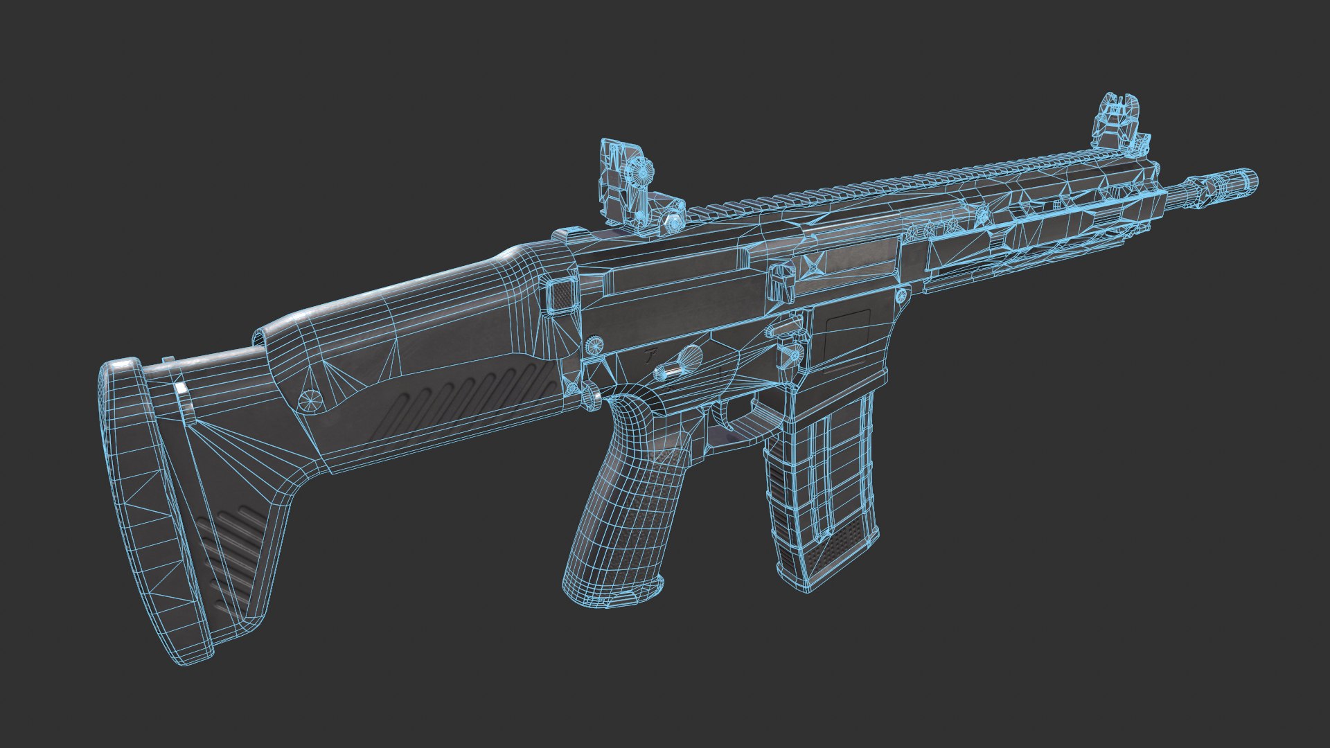 3D Howa Type 20 Rifle - TurboSquid 2053153