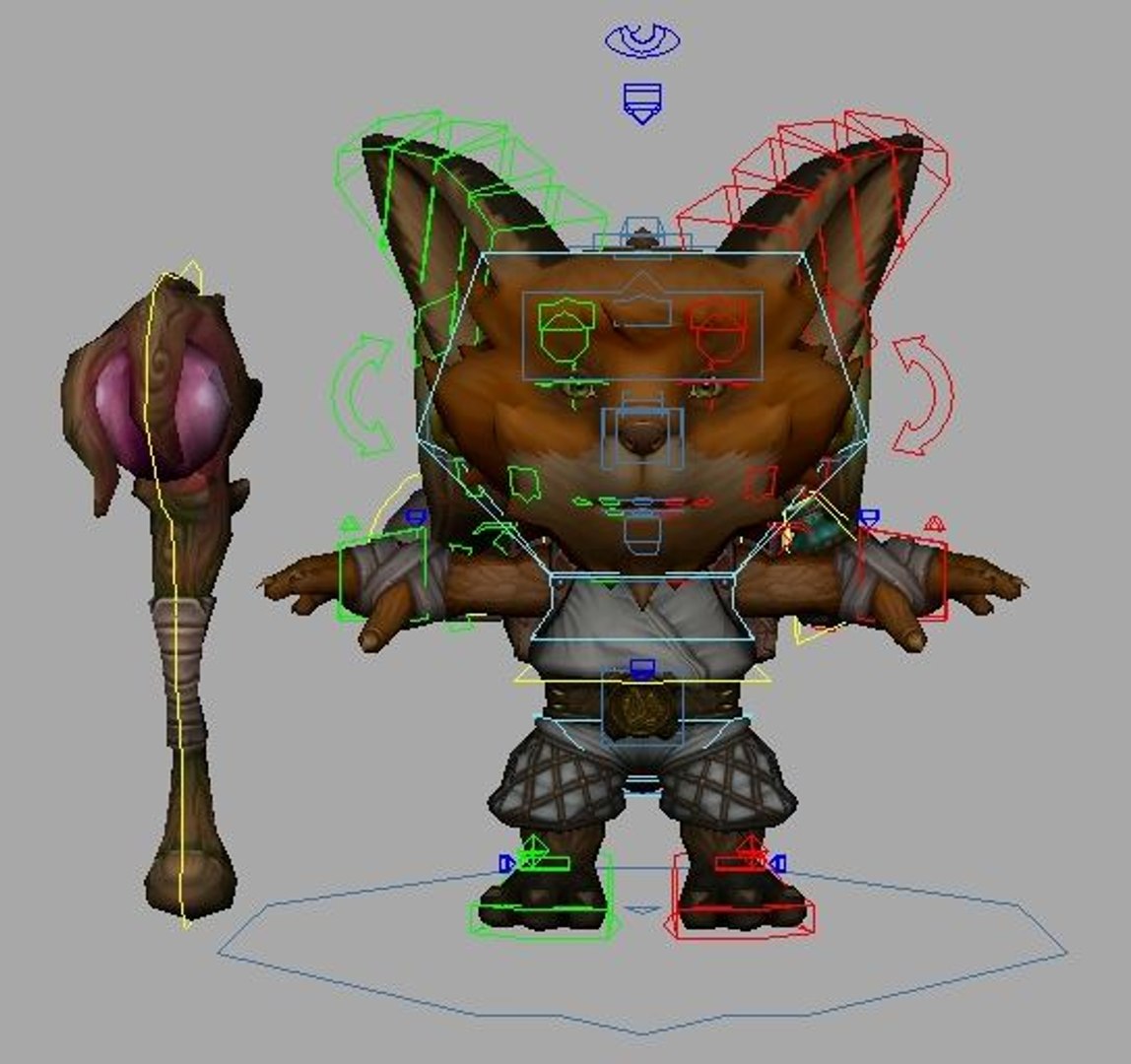 3d Model Of Rig 2014 Animation