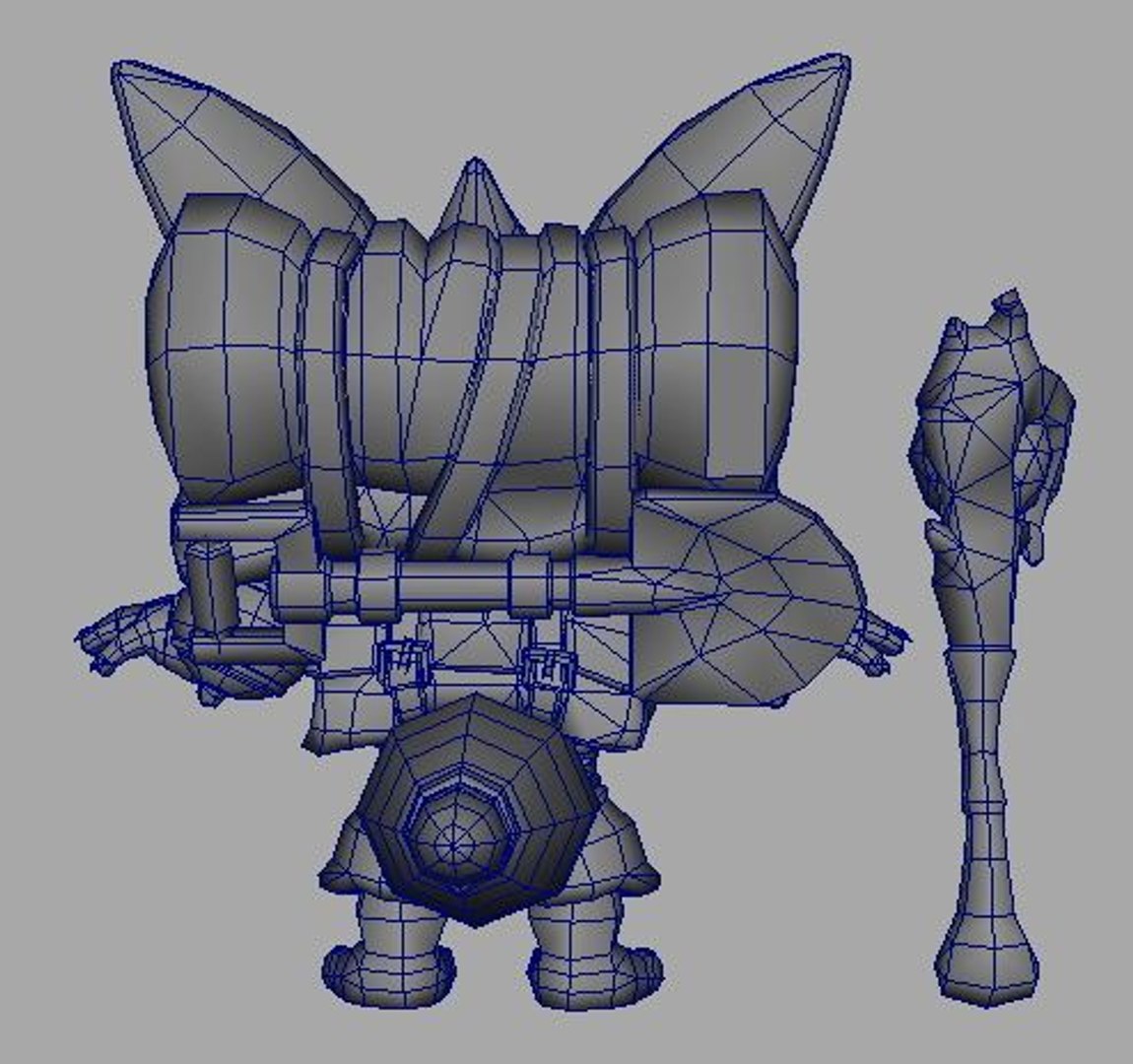 3d Model Of Rig 2014 Animation