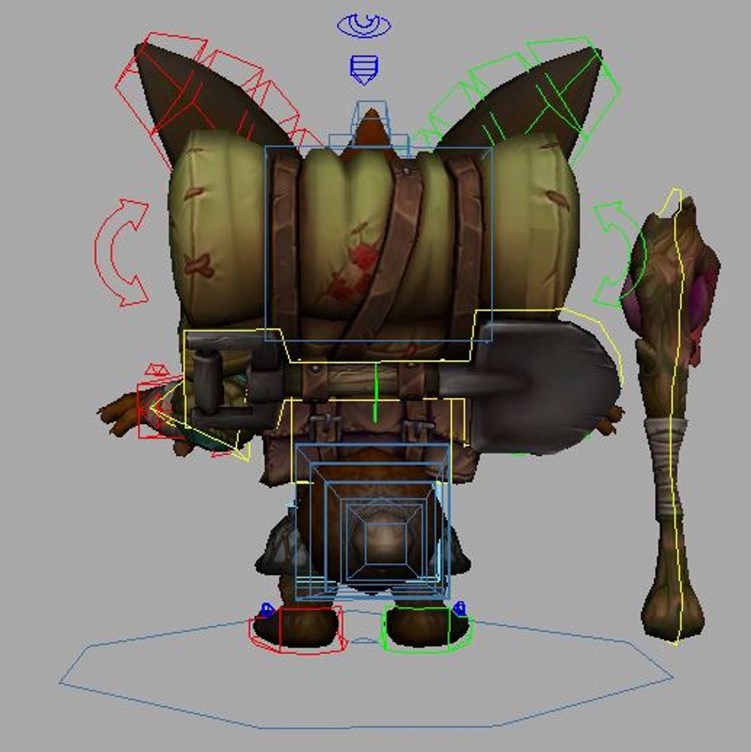 3d Model Of Rig 2014 Animation