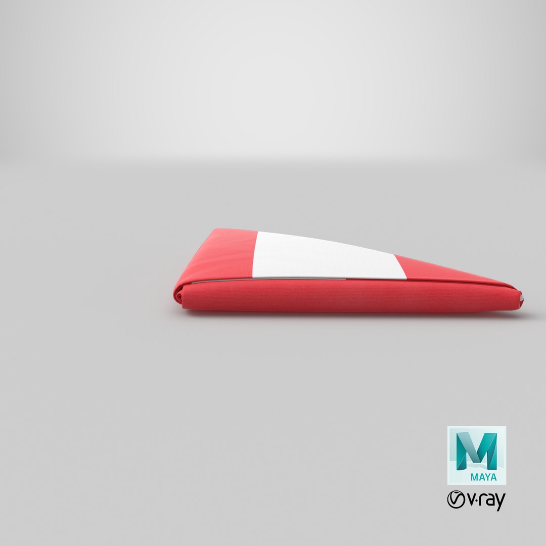 3D flag folded triangle austria model - TurboSquid 1571525