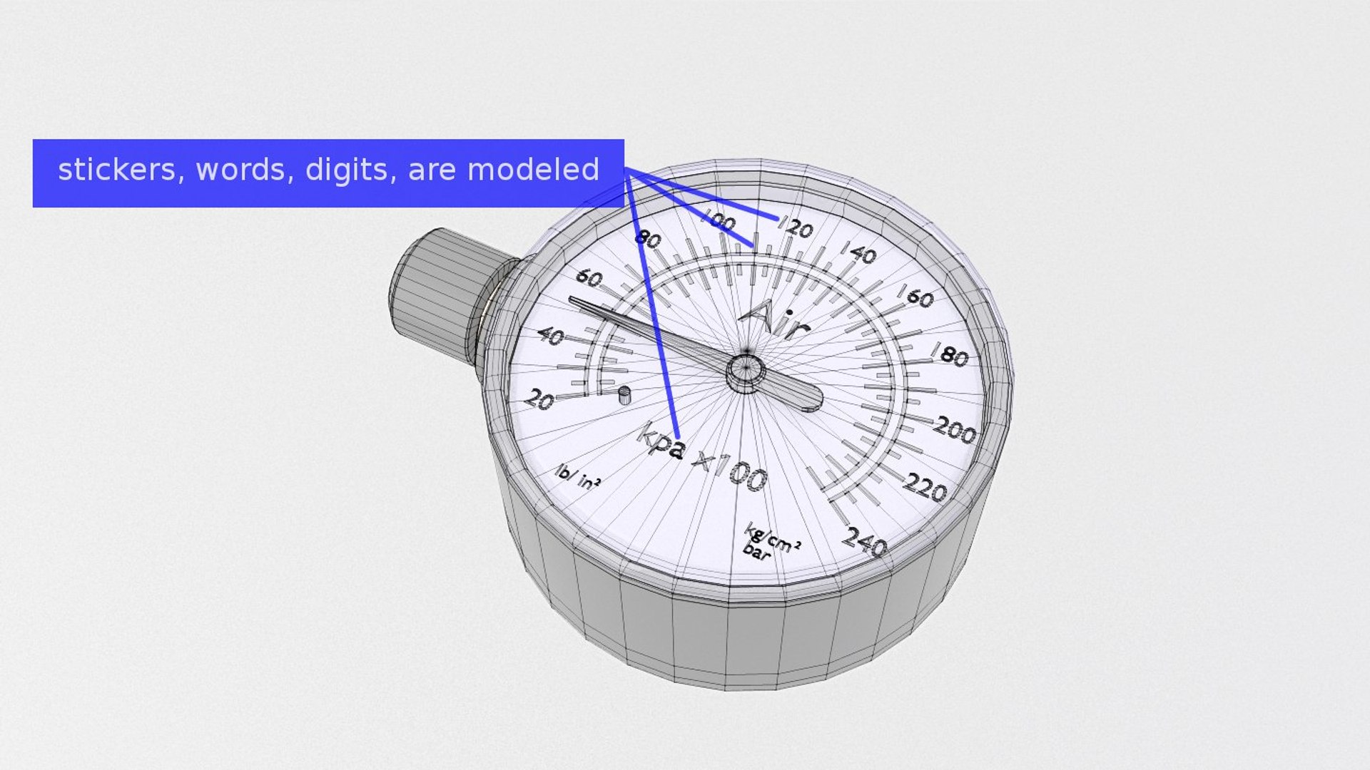 Counter Air 3D Model - TurboSquid 1527461