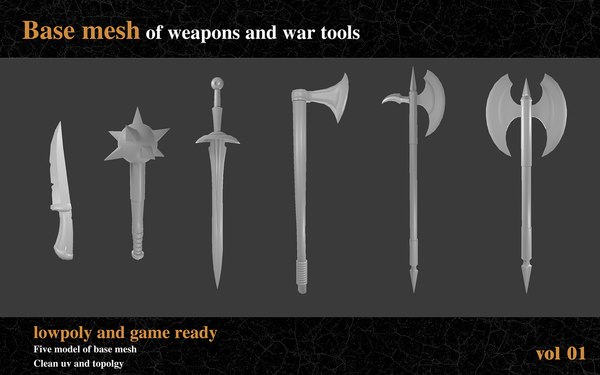 modelo 3d weapon of war - TurboSquid 2020421