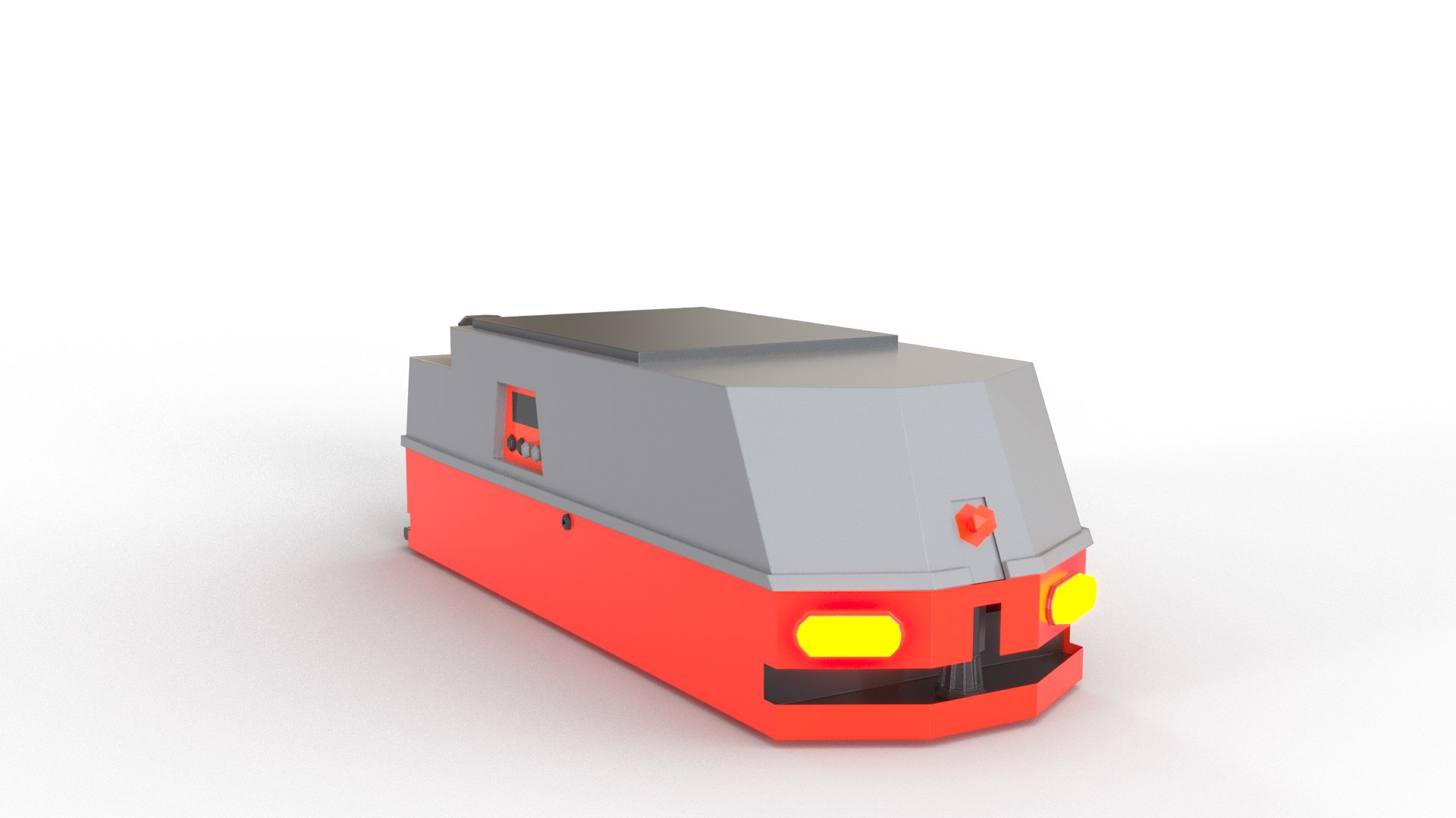 3D AGV X01 Low Poly Mobile Transport Model - TurboSquid 1977861