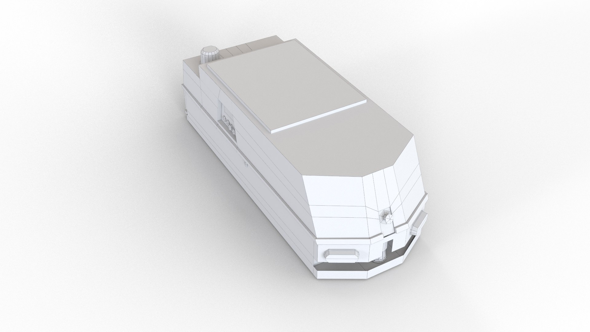 3D AGV X01 Low Poly Mobile Transport Model - TurboSquid 1977861