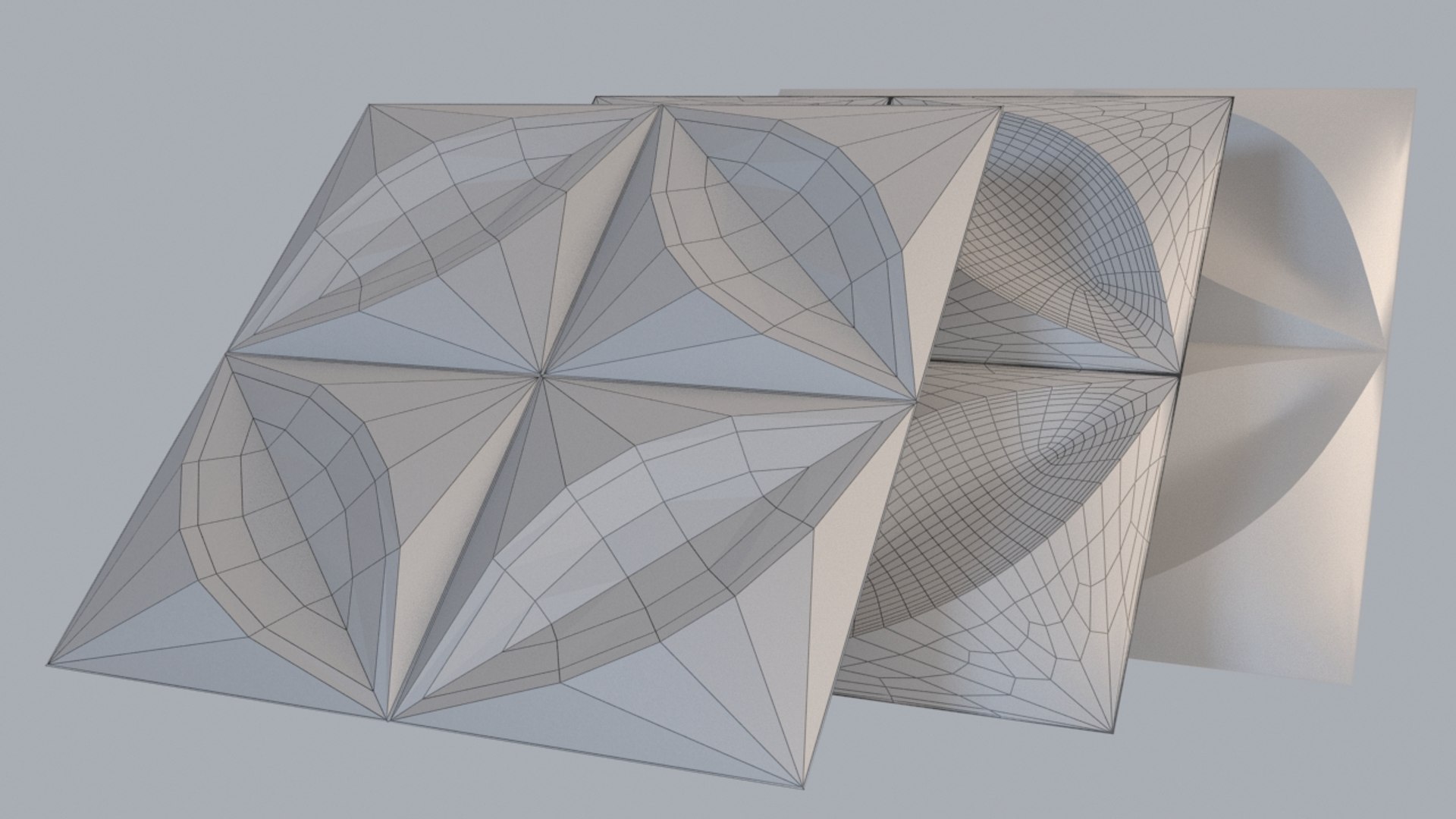 decorative wall panel 3d max