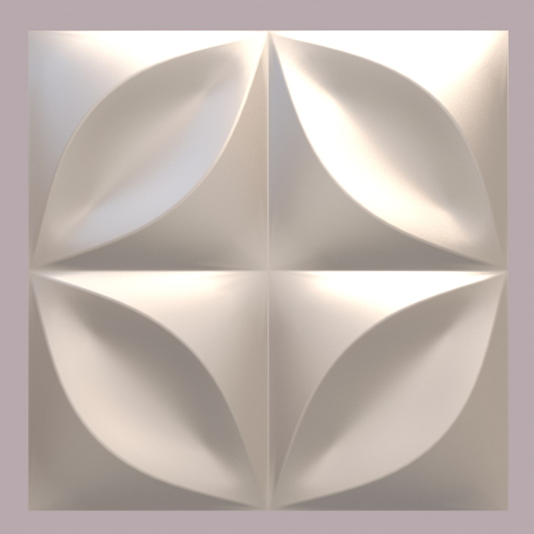 decorative wall panel 3d max