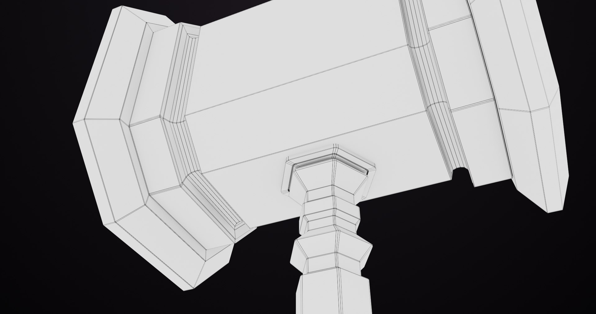 3D Battle Hammer 06 All PBR Unity UE Textures Included model - TurboSquid 2008157