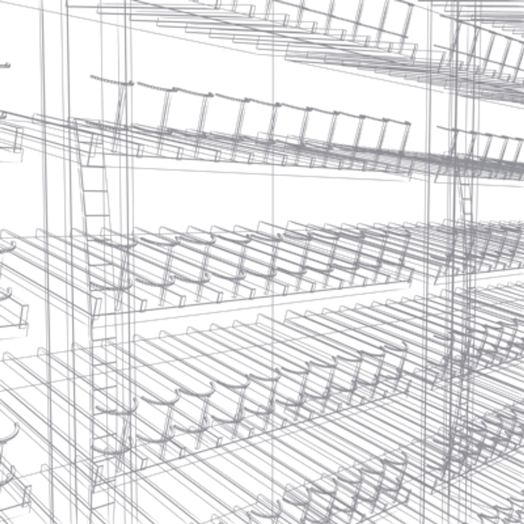 store cooler cold vault 3d model