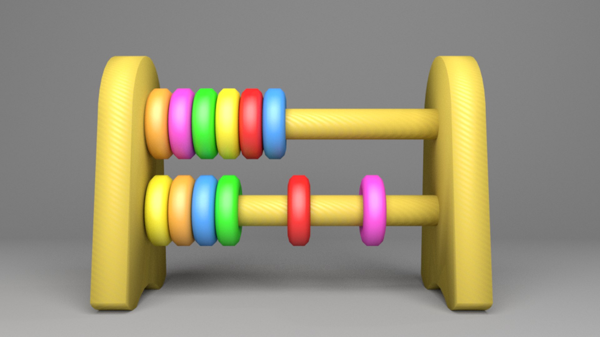 3D toddler toy - counting - TurboSquid 1582416