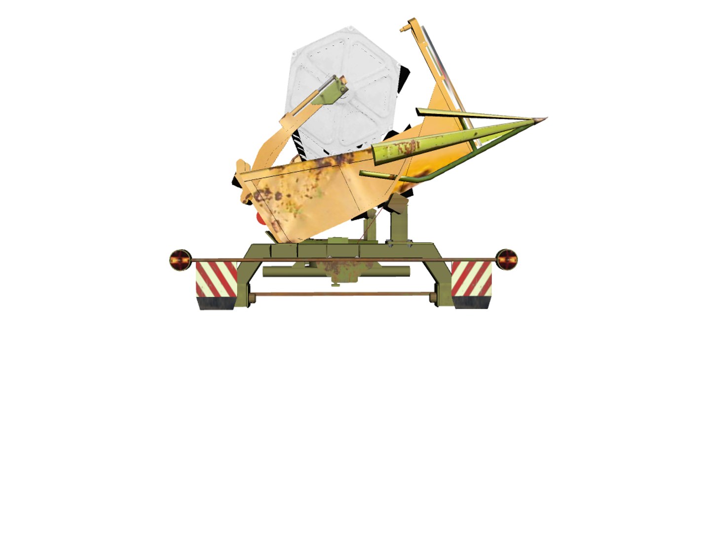 cutter trailer 3d model