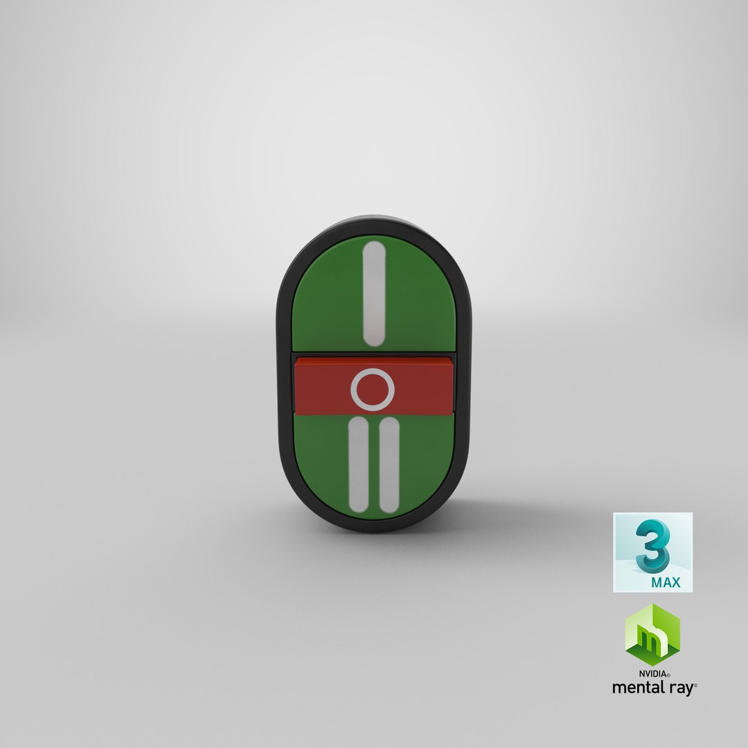 Button 01 11 3D Model - TurboSquid 1204367