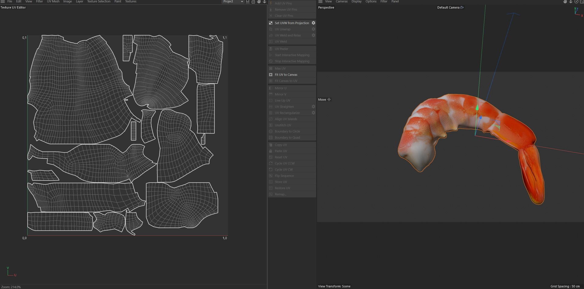 Shrimp Food 3D Model - TurboSquid 2388666
