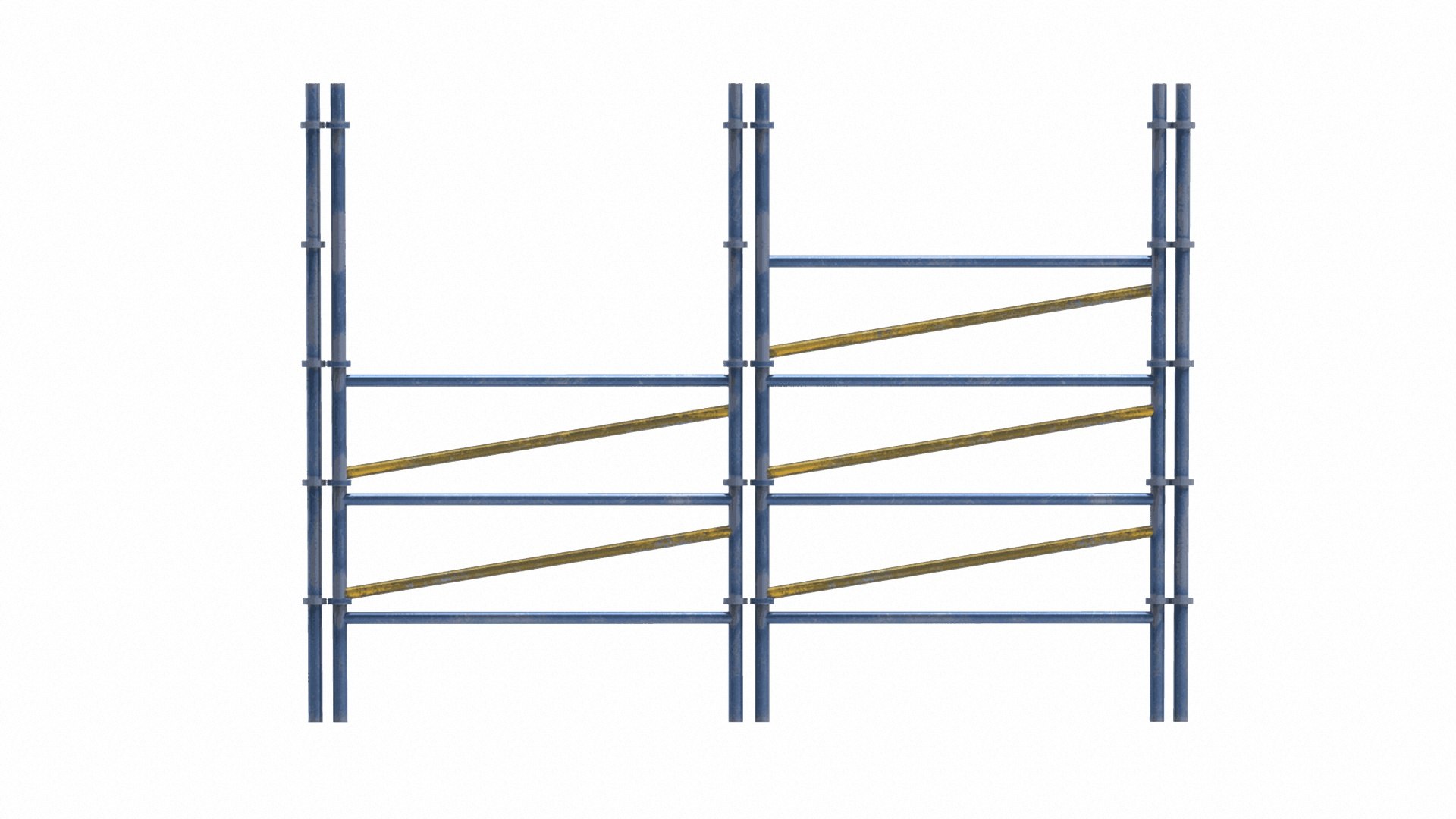 Scaffolding Low Poly Model 3D Model - TurboSquid 2330268