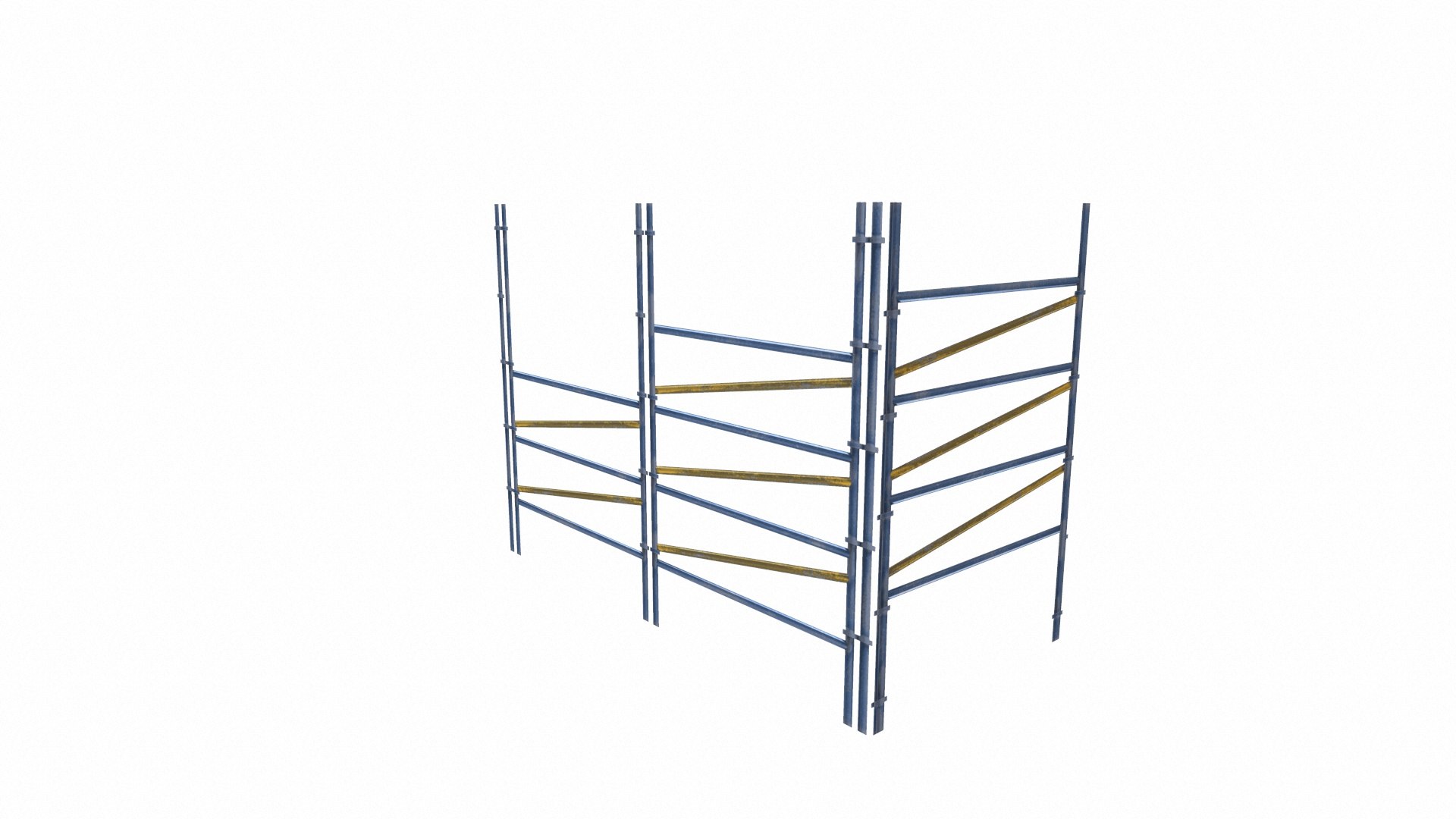 Scaffolding Low Poly Model 3D Model - TurboSquid 2330268