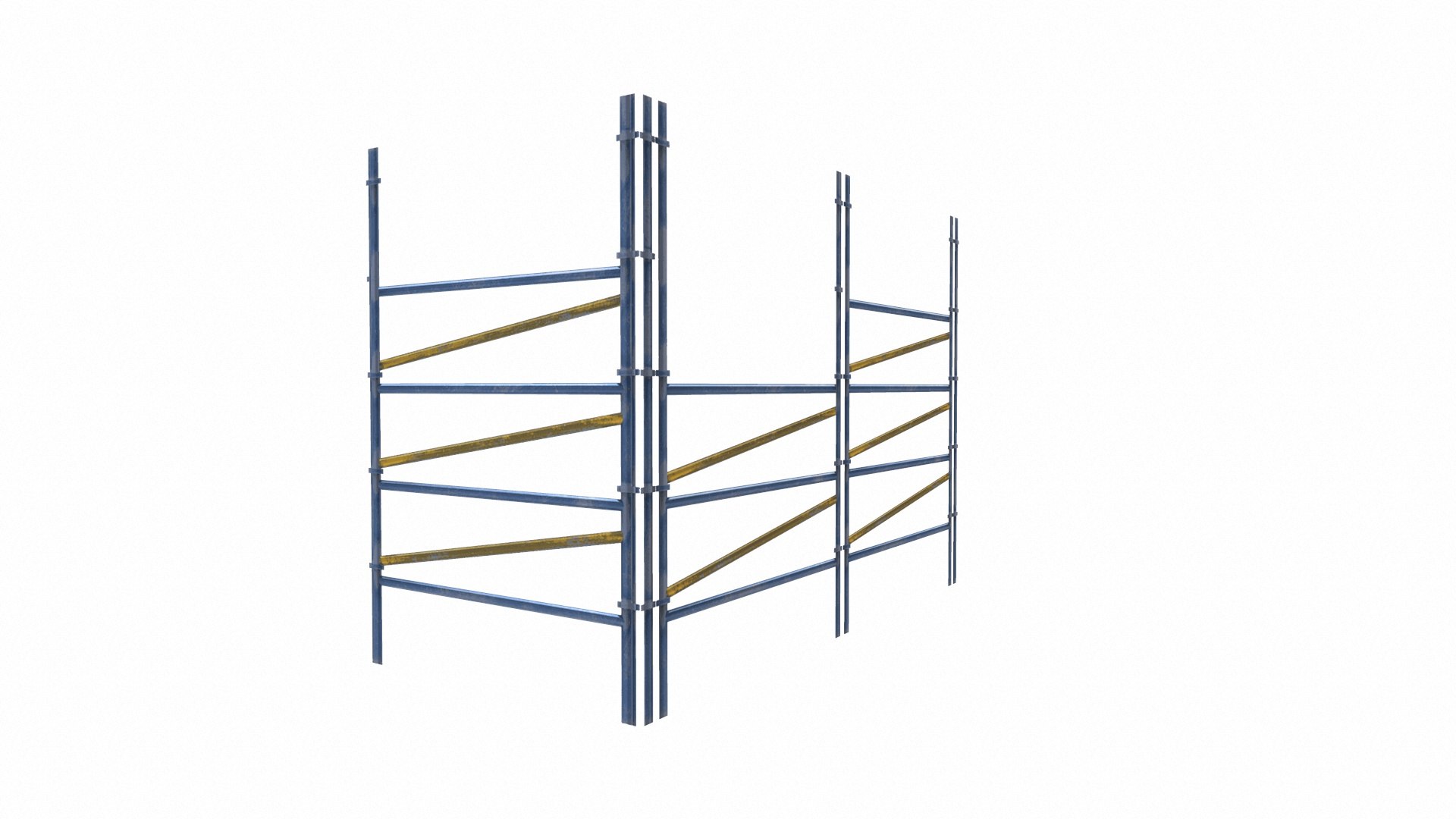 Scaffolding Low Poly Model 3D Model - TurboSquid 2330268