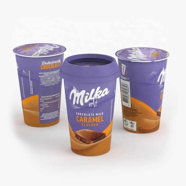 modelo 3d Milka Chocolate con Leche y Caramelo 330ml 2024 - TurboSquid ...