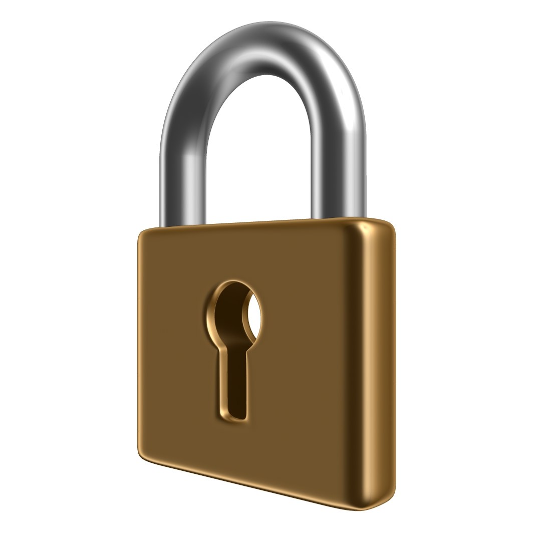 3D Padlock Pad Lock Model - TurboSquid 1614669