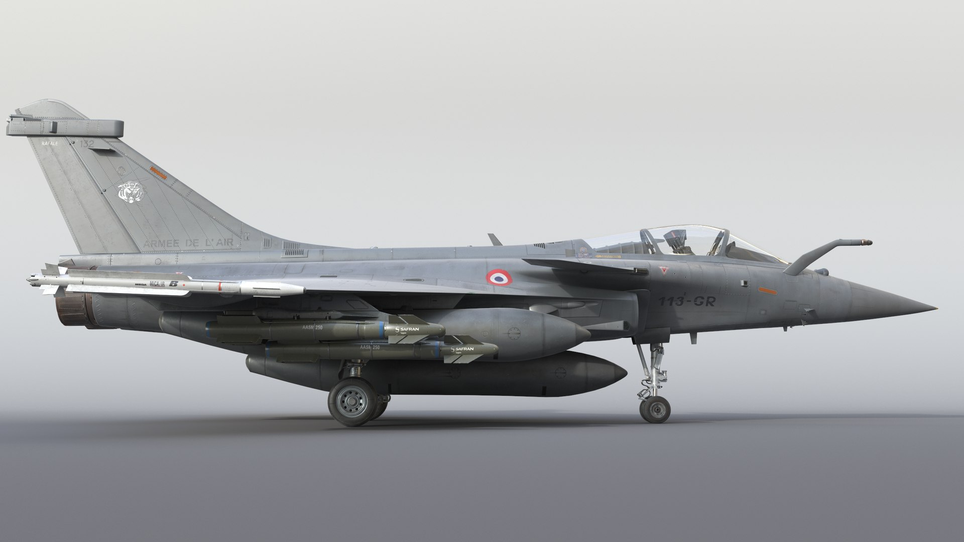 Dassault Rafale Rigged 3D - TurboSquid 1990323