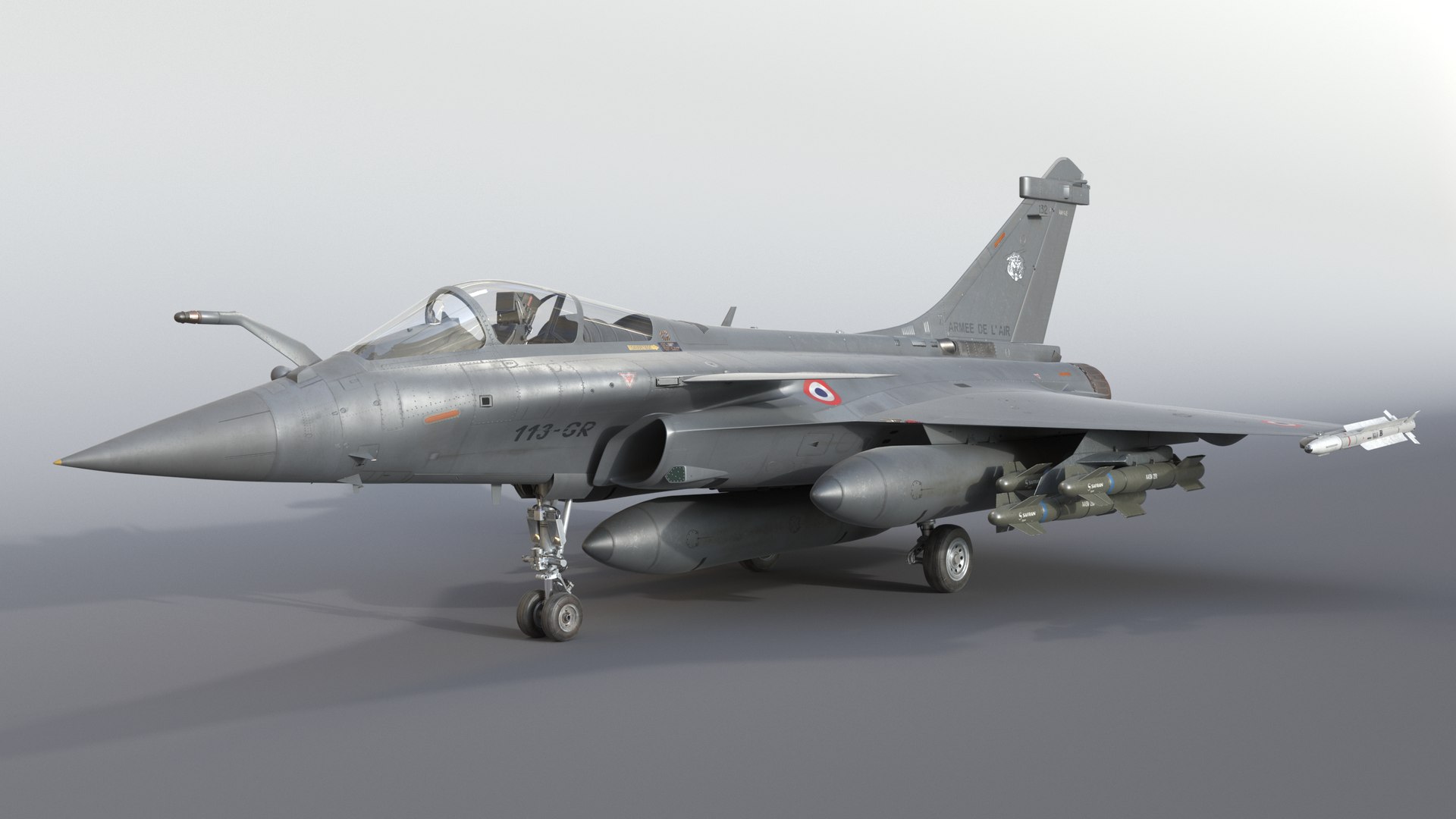 Dassault Rafale Rigged 3D - TurboSquid 1990323