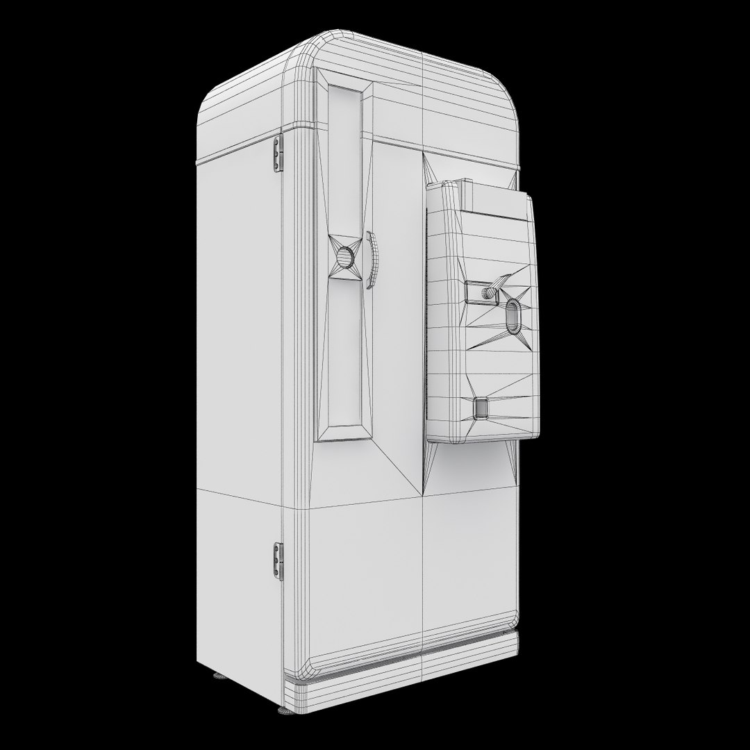 3d model coca cola vending machine