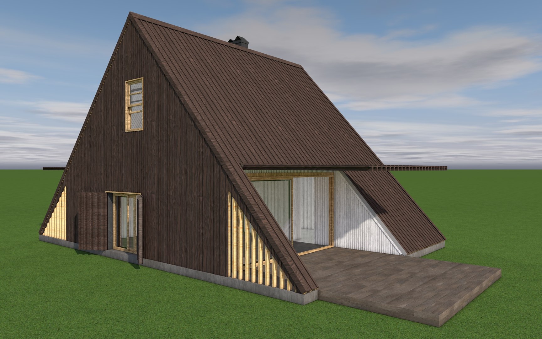 Summer House 3D model - TurboSquid 1936696