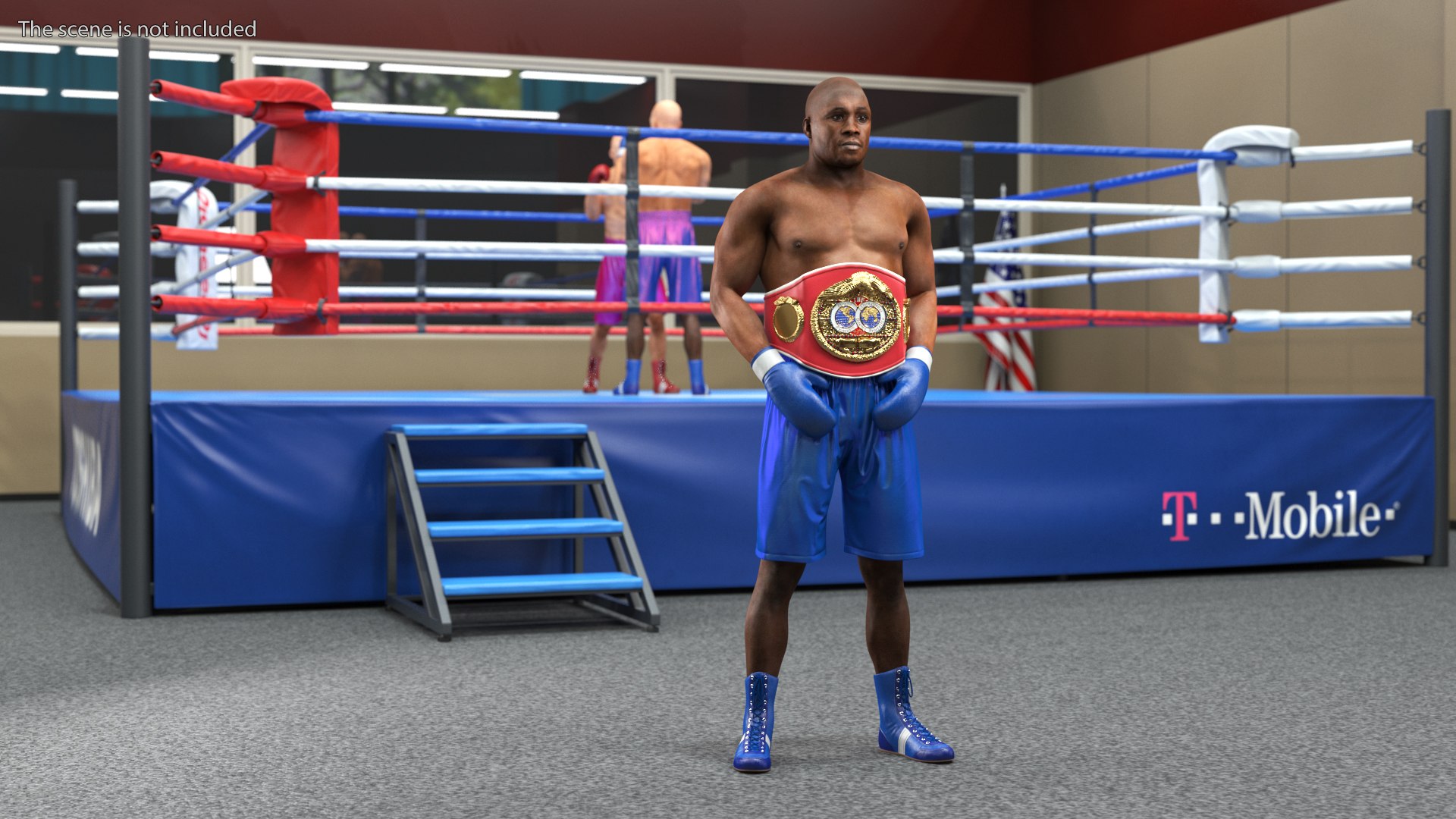 3D Model International Boxing Federation Champion - TurboSquid 2123639