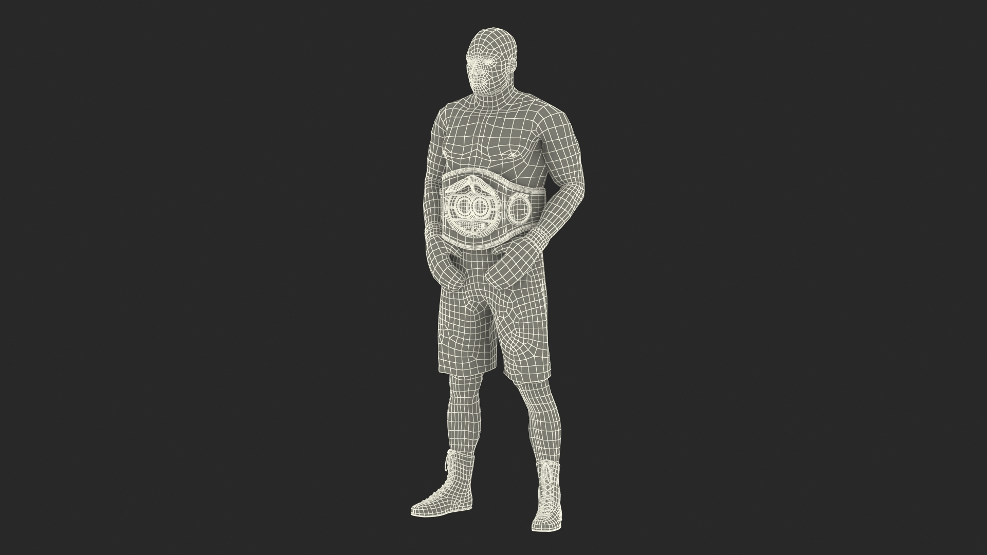 3D Model International Boxing Federation Champion - TurboSquid 2123639