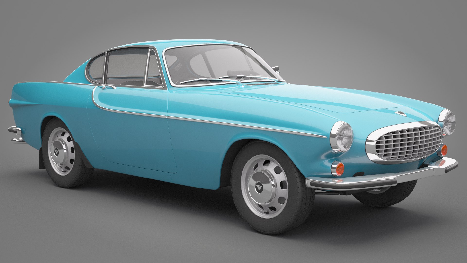 Old Volvo Car 3D Model - TurboSquid 2373917