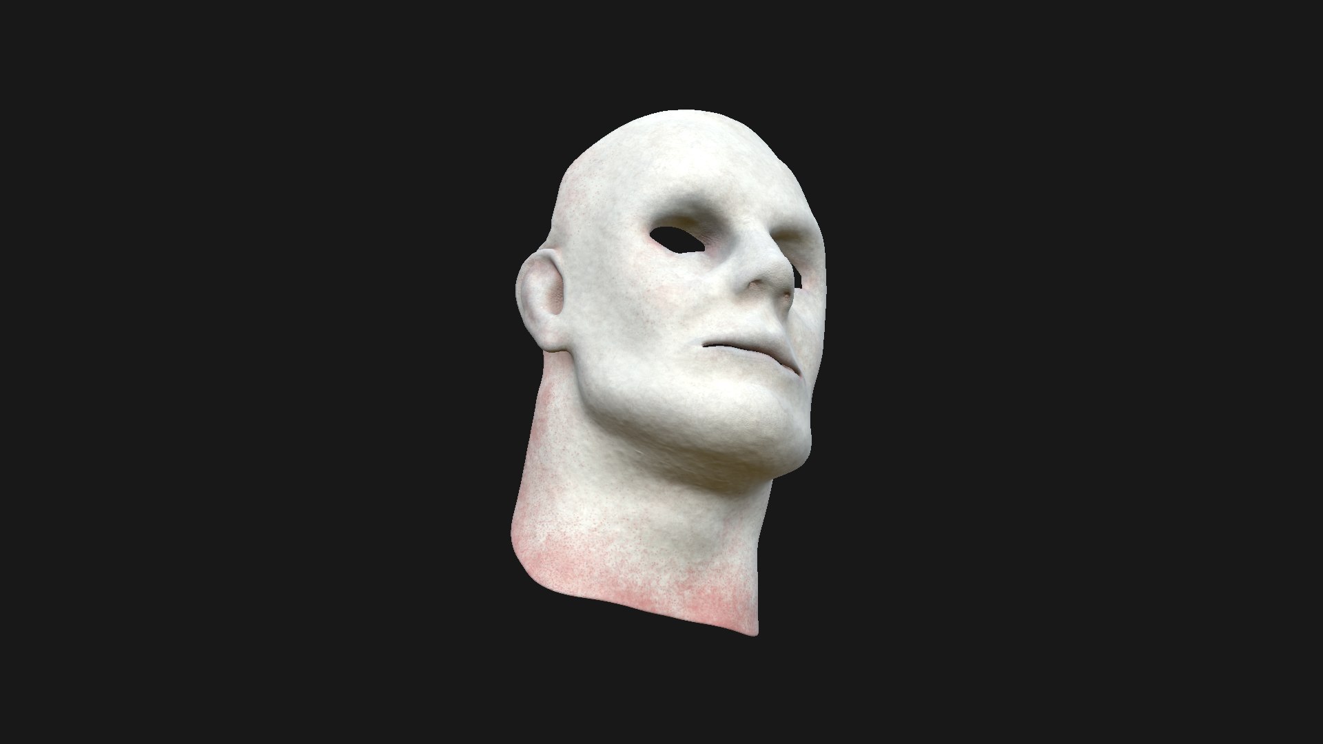 3D Michael Myers Halloween Mask 01 White - Character Design Model ...