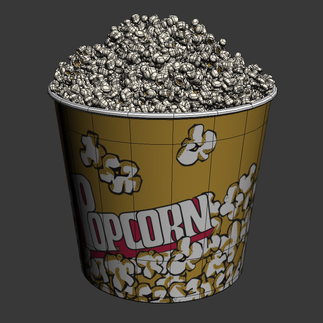 3d Pop Corns