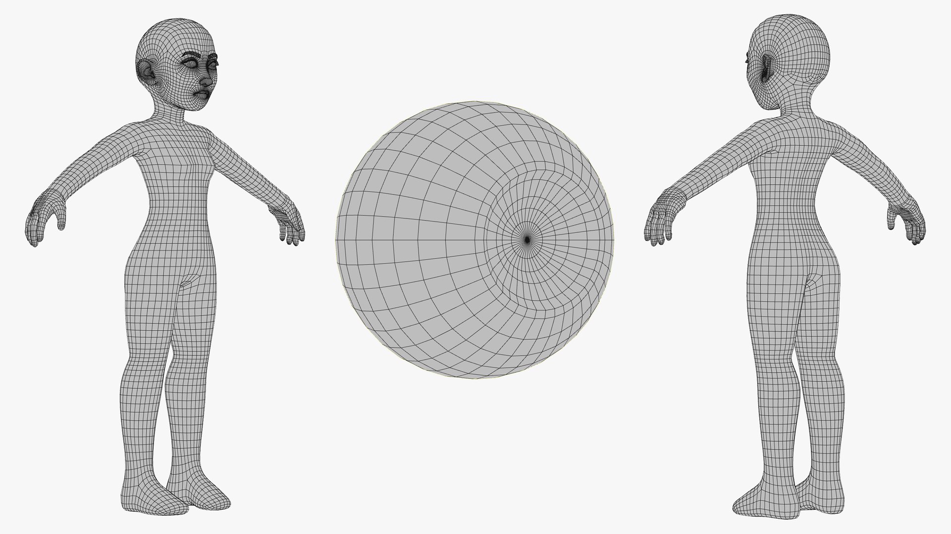 Snow Girl Model - TurboSquid 2048876