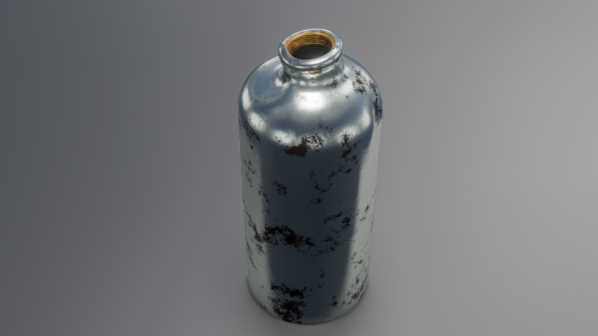 3D Rusty Water Bottle - TurboSquid 2236058