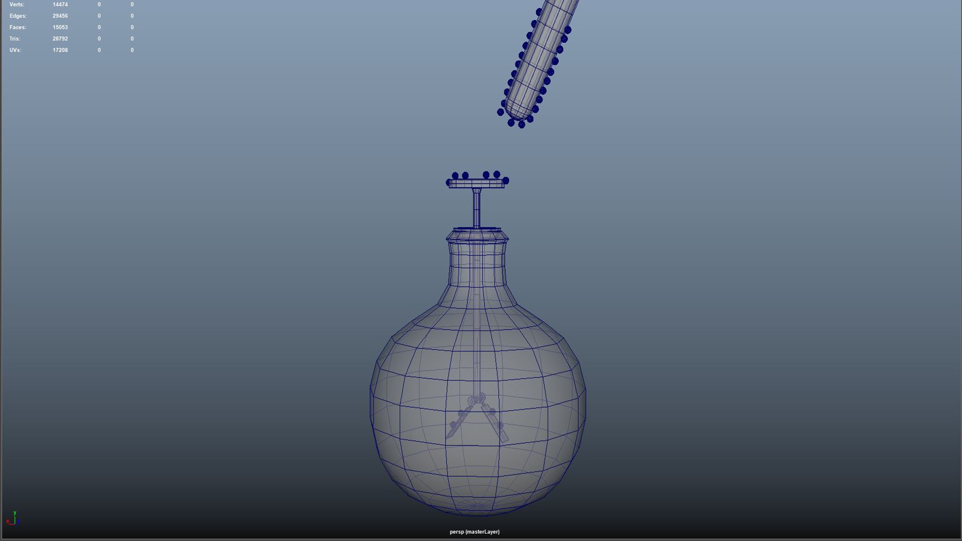 3D Gold-leaf Electroscope - TurboSquid 2317721