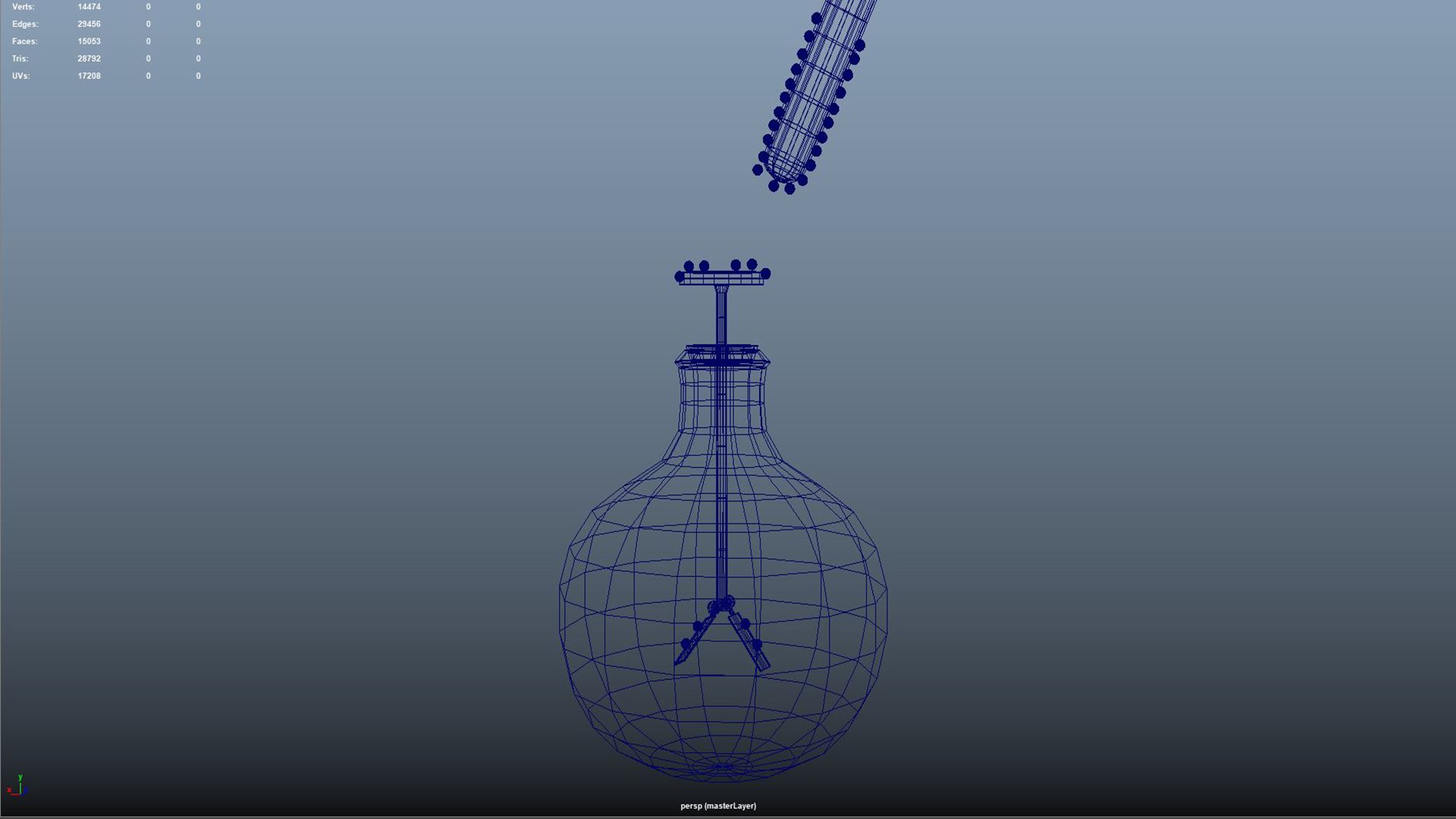 3D Gold-leaf Electroscope - TurboSquid 2317721