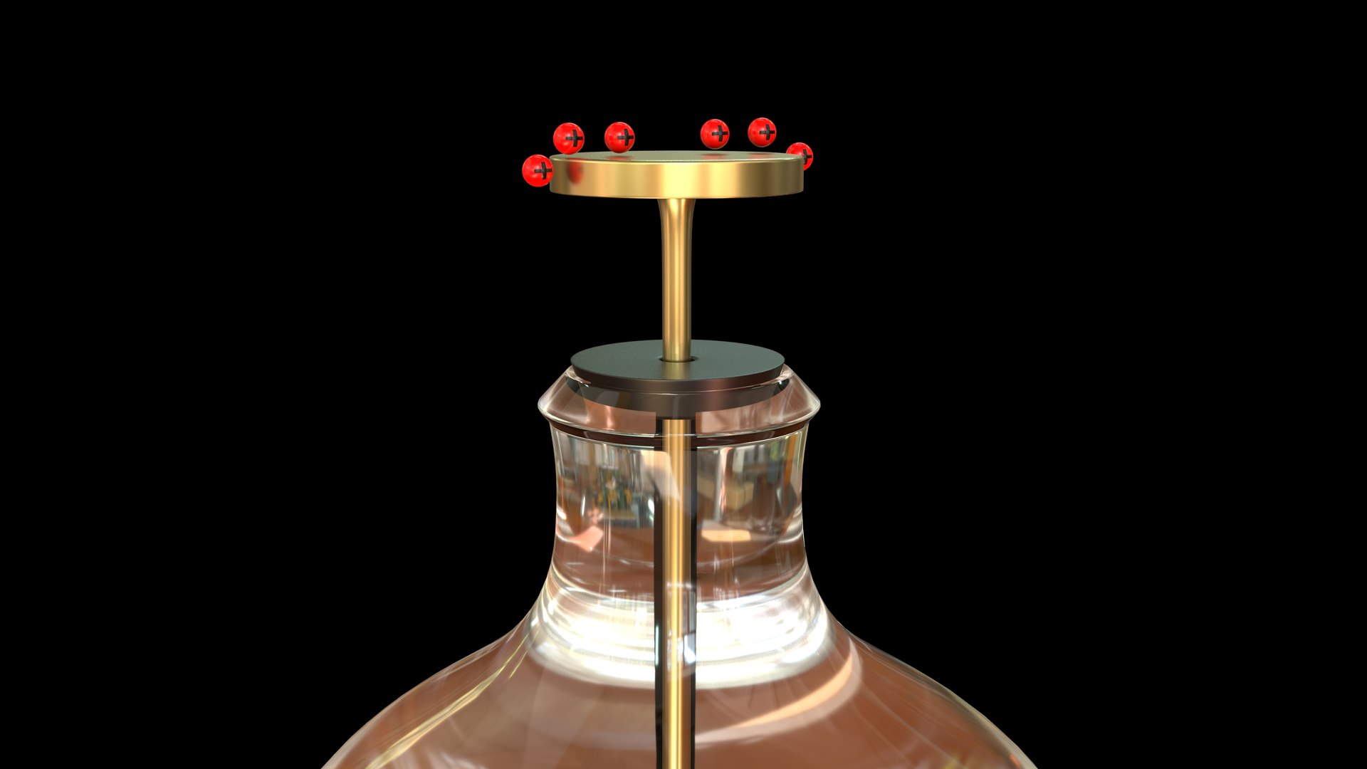 3D Gold-leaf Electroscope - TurboSquid 2317721