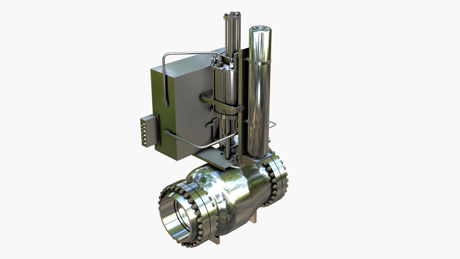 3D Reactor Shaft From A Nuclear Power Plant Model - TurboSquid 2035488
