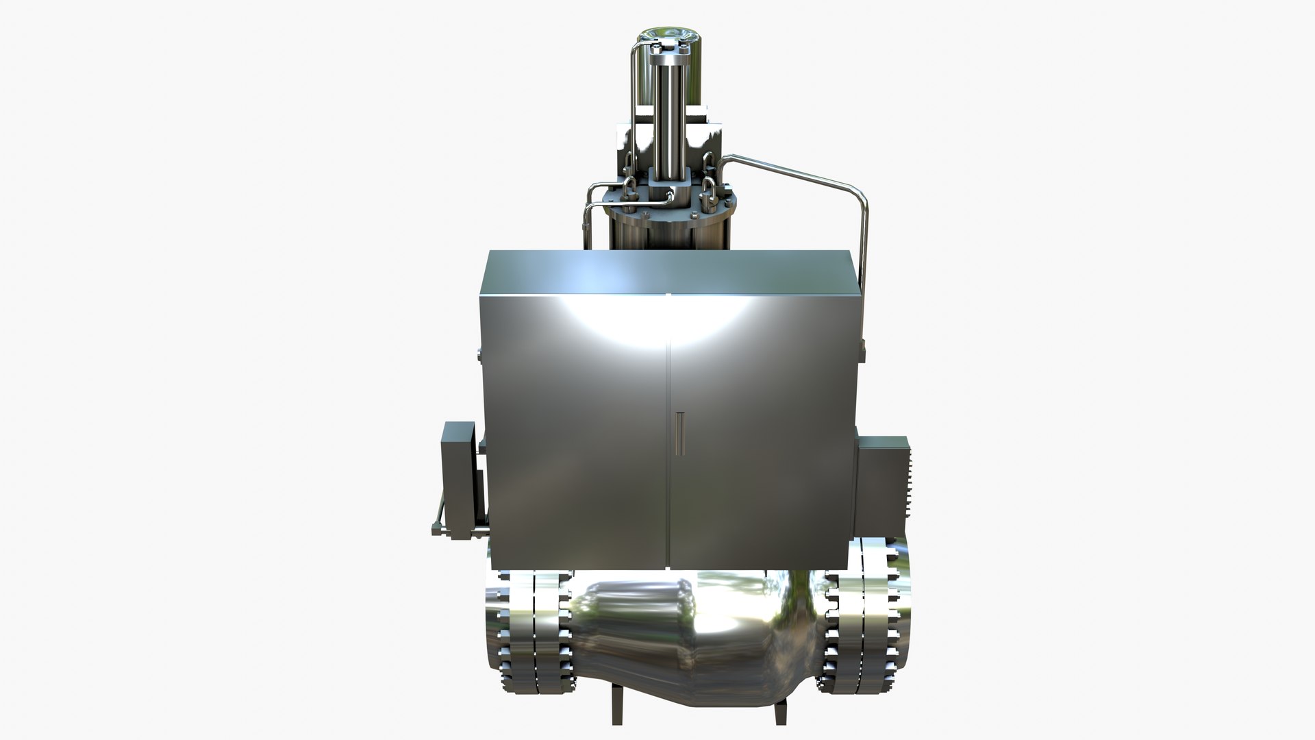 3D Reactor Shaft From A Nuclear Power Plant Model - TurboSquid 2035488