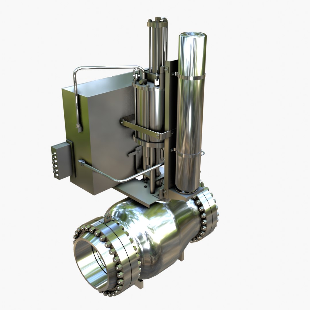 3D Reactor shaft from a nuclear power plant model - TurboSquid 2035488