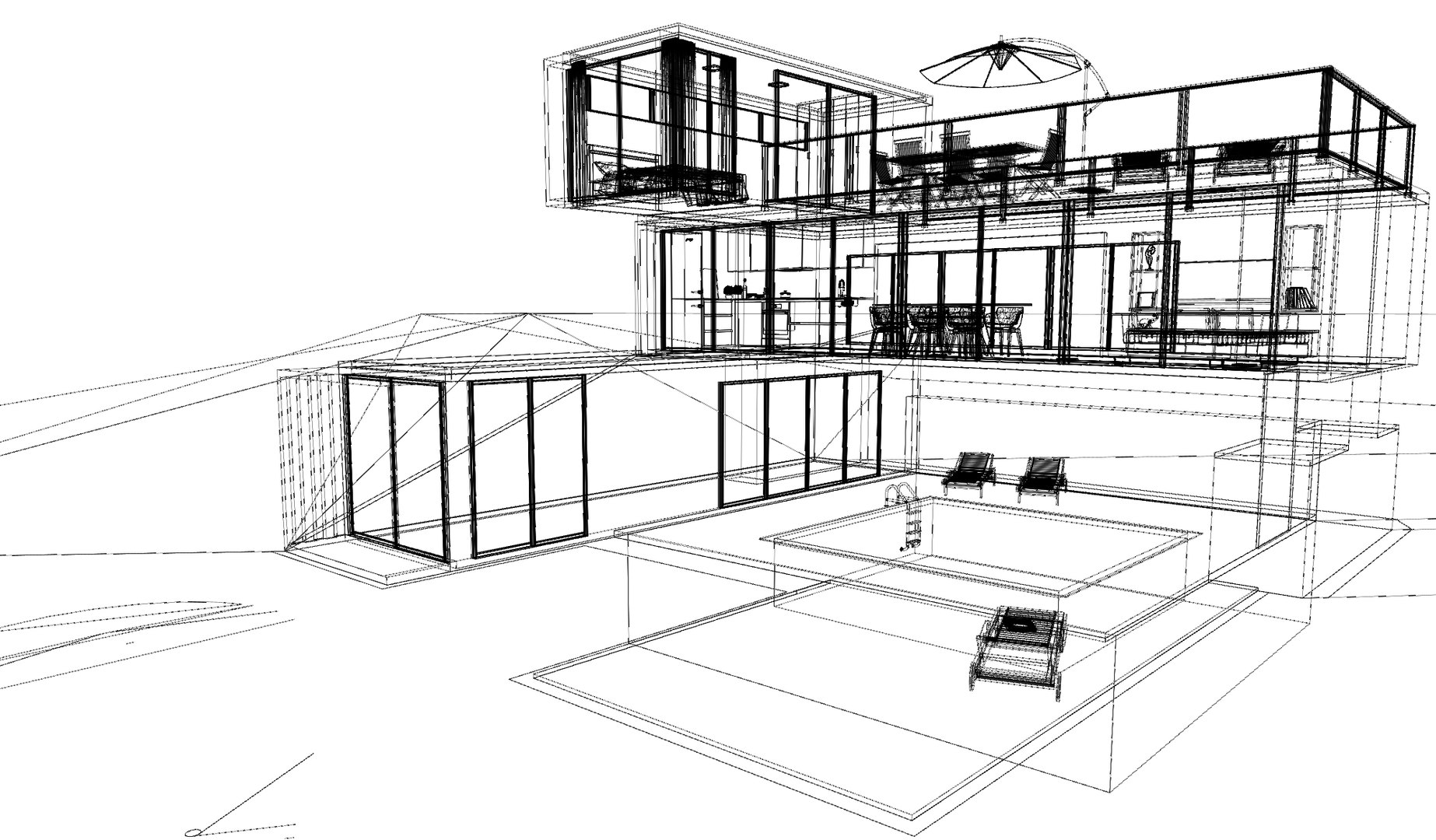 Modular container home 3D model - TurboSquid 1471161