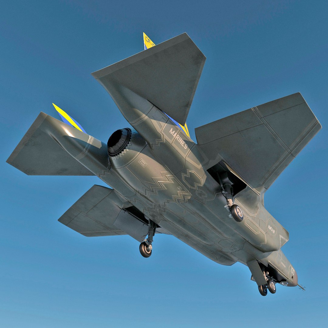 3dsmax fighter aircraft lockheed martin
