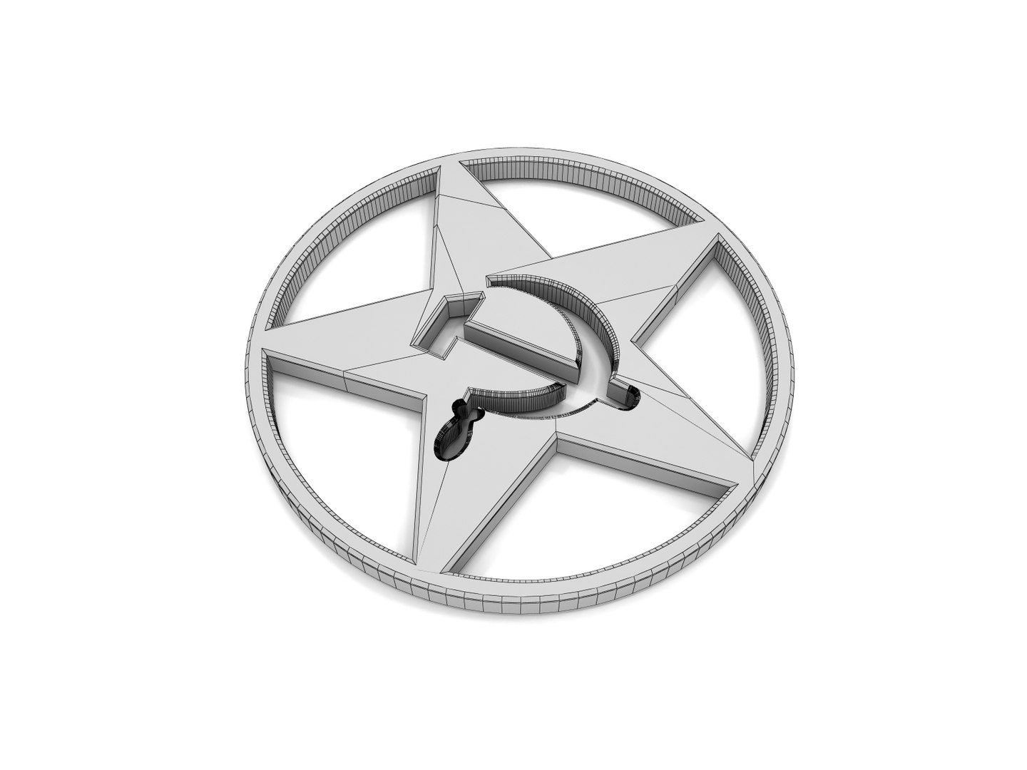 Communism Symbol 3D Model - TurboSquid 1387327